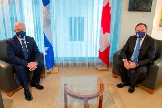 Loi 101: Erin O'Toole d'accord avec François Legault - Les Affaires