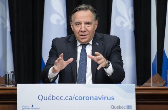 Legault annonce son «traitement choc» contre la pandémie - Les Affaires
