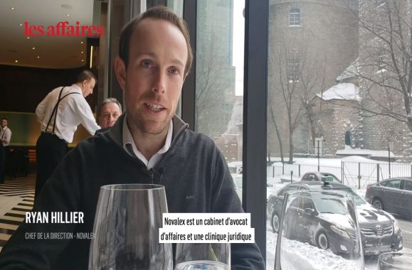 Rencontre avec Ryan Hillier, cofondateur de NOVAlex - Les Affaires