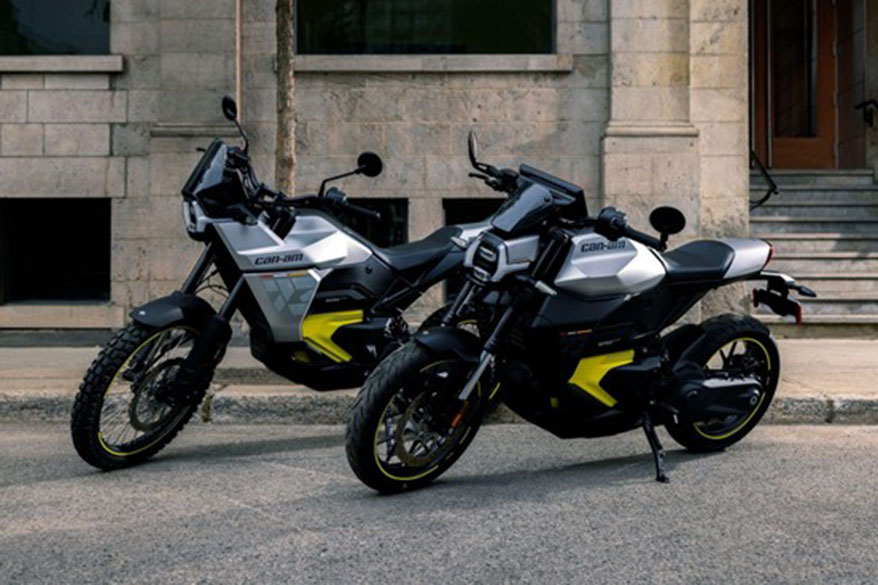 BRP lance deux motos électriques - Les Affaires