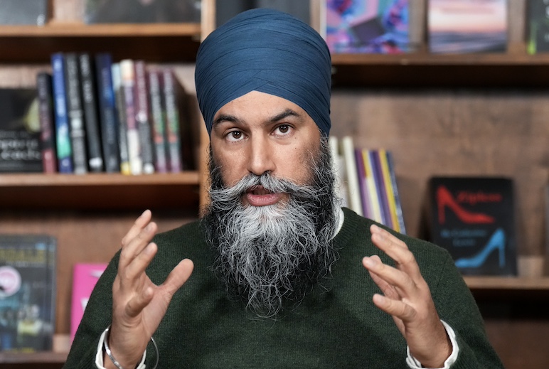 Le chef néo-démocrate Jagmeet Singh reconnaît que son parti a des ...