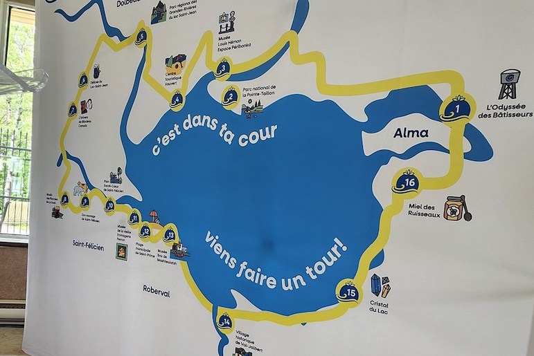 Tourisme: le «tour du lac Saint-Jean» (finalement) inauguré - Les Affaires