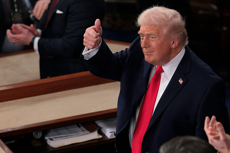 Donald Trump joue sa présidence en Iran - Les Affaires